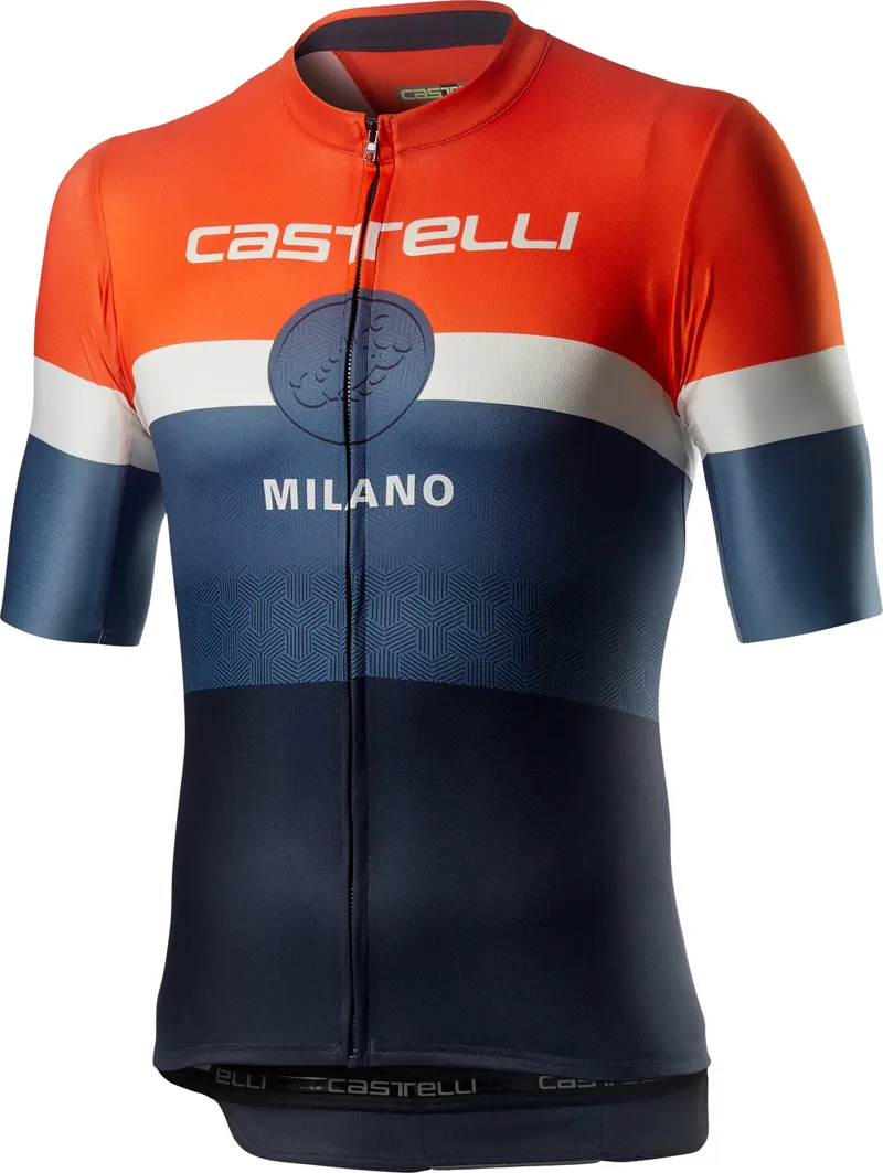 Castelli Milano Jersey Steel Blue