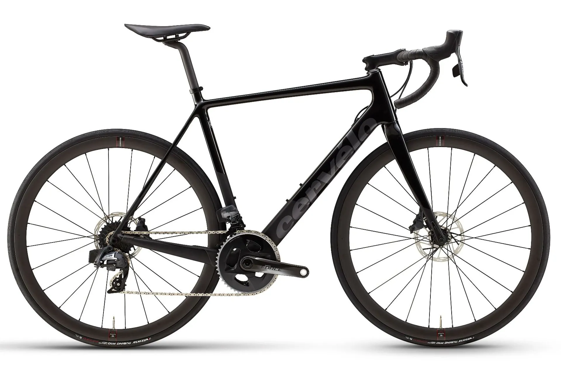 2021 Cervelo R-Series Disc Force eTap AXS Black Carbon Road Bike