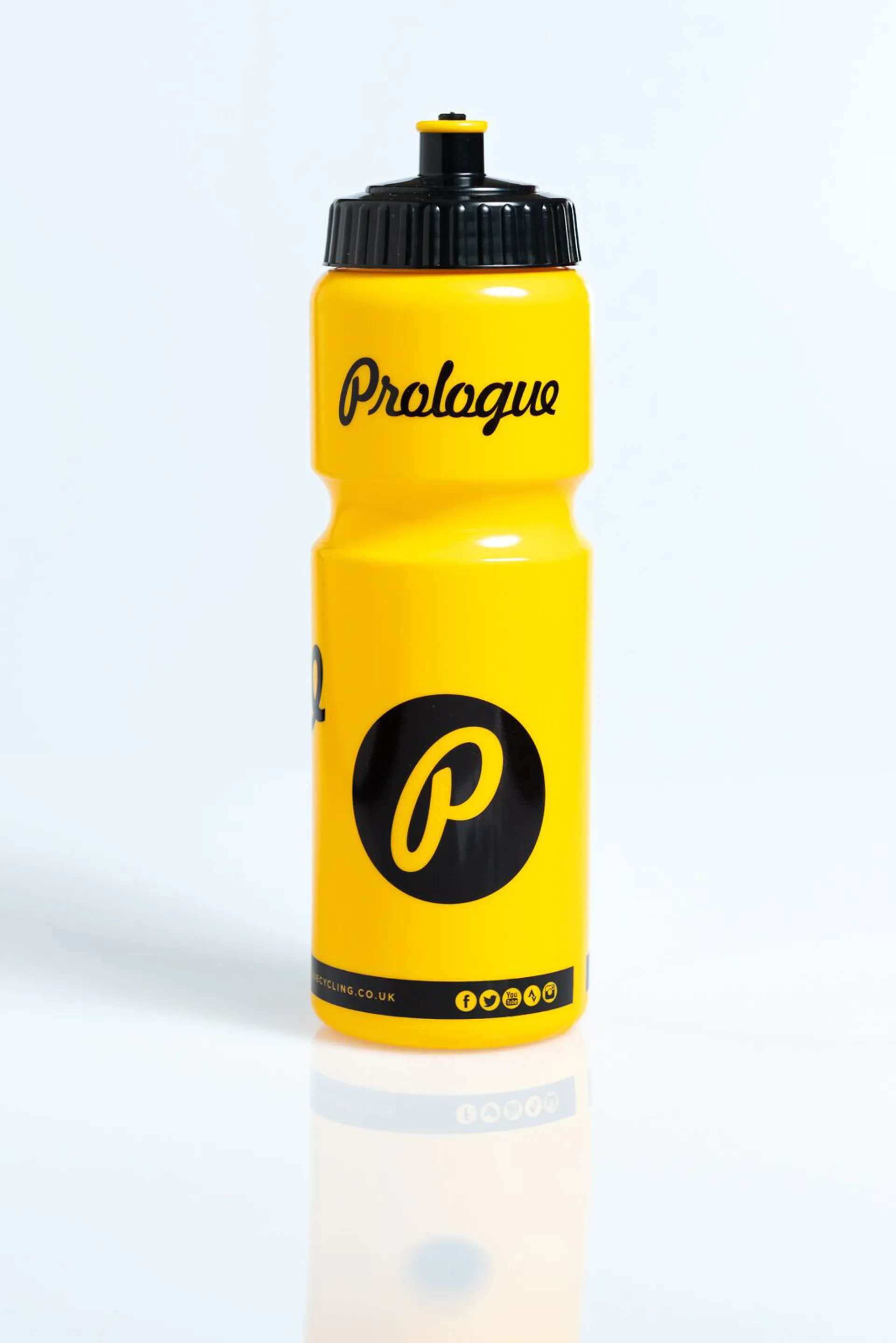 Yellow cycling water bottle store
