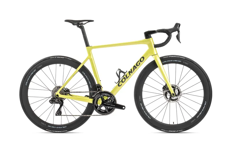Colnago V4RS Disc Carbon Road Frameset RVLM Lime Yellow