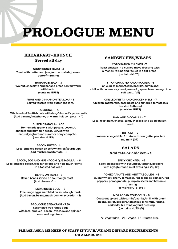 Prologue Performance Cycling | Cafe